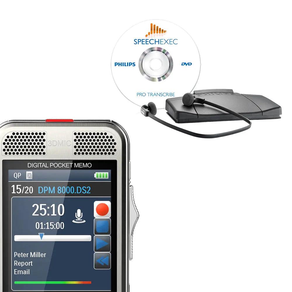 Philips TS-8000 Complete Dictation Kit